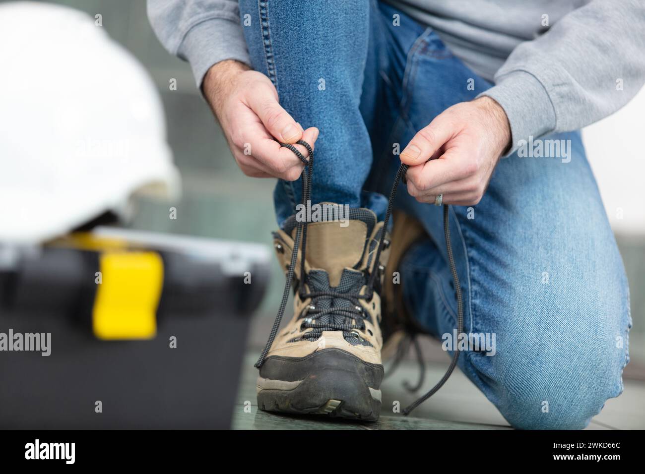 Workboots hi-res stock photography and images - Alamy