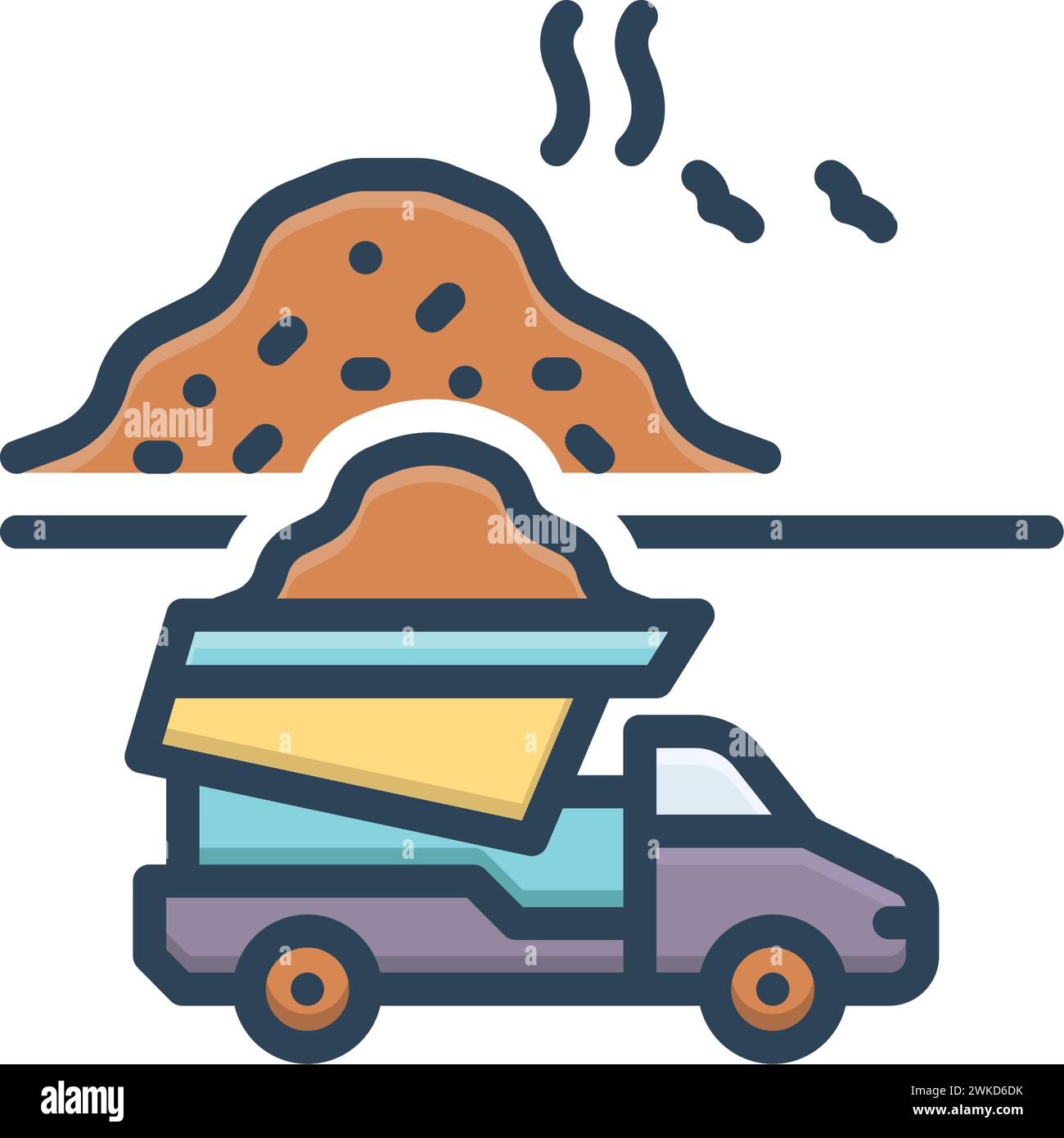 Icon for dump,garbage Stock Vector Image & Art - Alamy