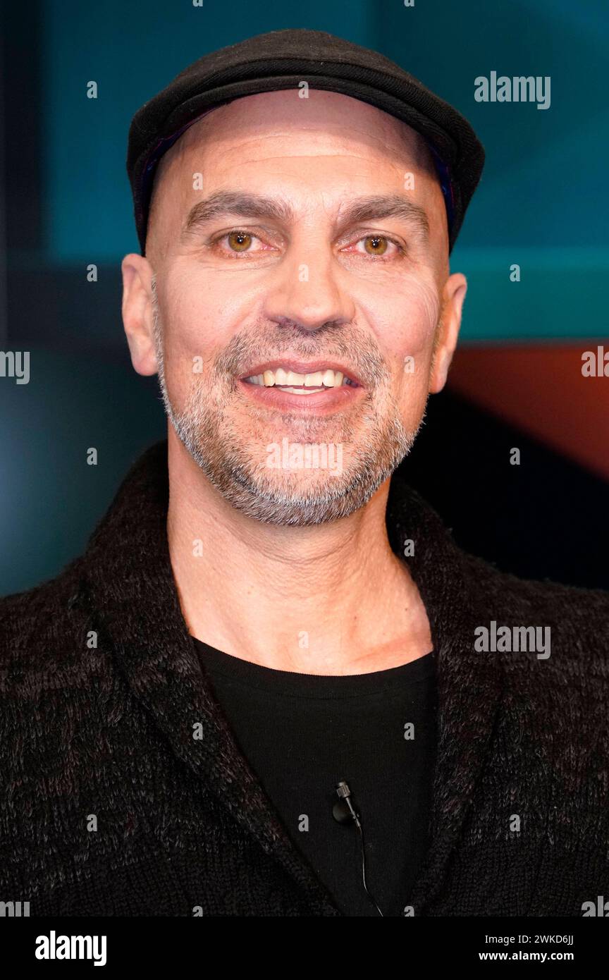 Markus Babbel in der ARD-Talkshow hart aber fair im Studio Adlershof ...