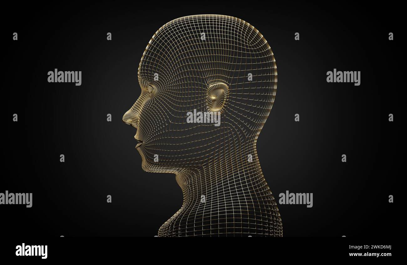 3d digital render male anatomy hi-res stock photography and images - Alamy