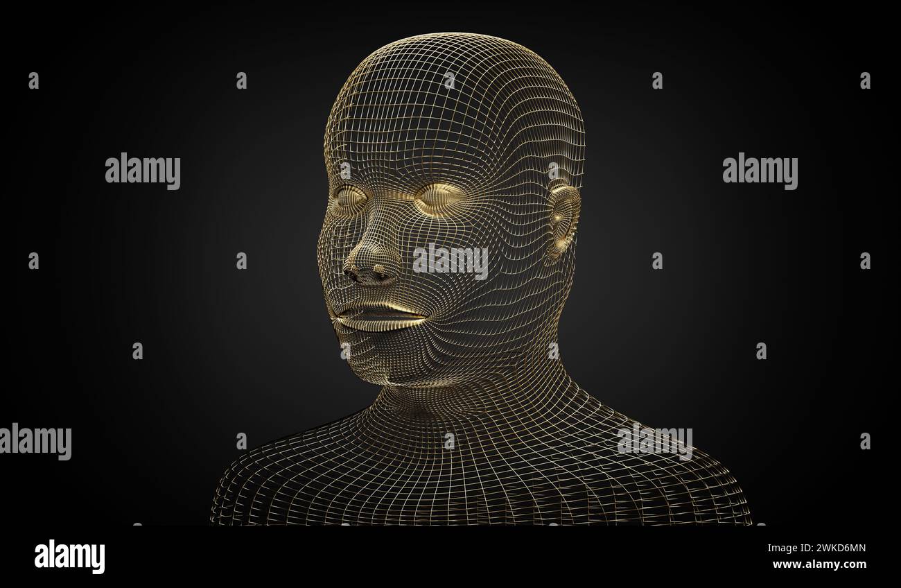 3d digital render male anatomy hi-res stock photography and images - Alamy