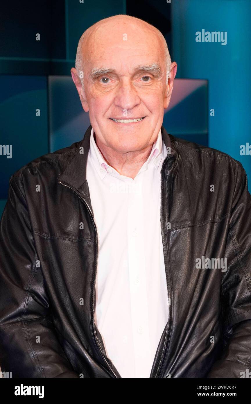 Martin Kind in der ARD-Talkshow hart aber fair im Studio Adlershof ...