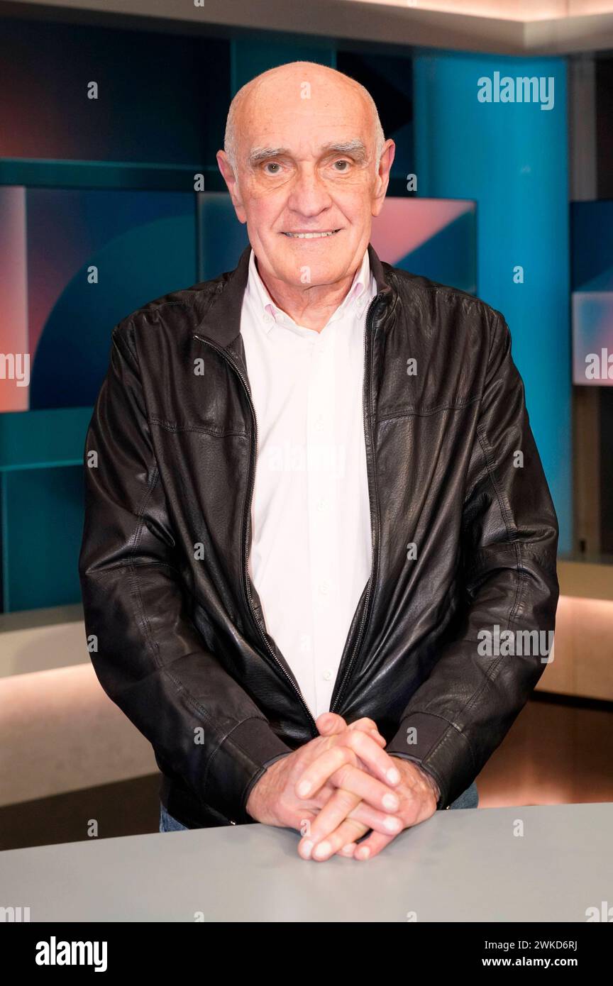 Martin Kind in der ARD-Talkshow hart aber fair im Studio Adlershof ...