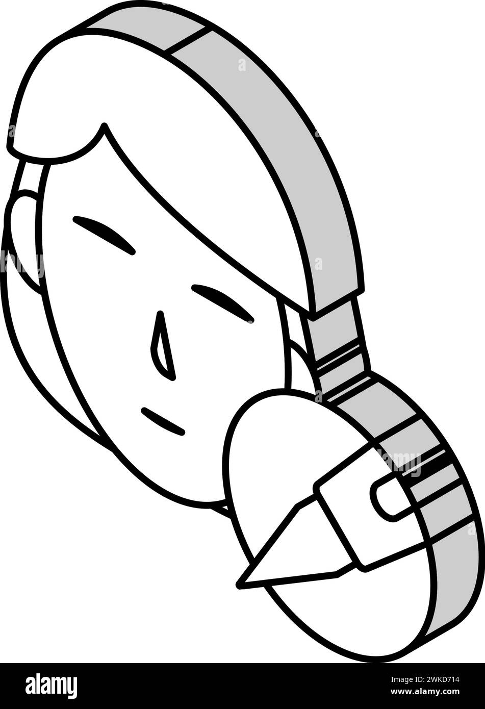 freckle tattoo isometric icon vector illustration Stock Vector Image ...