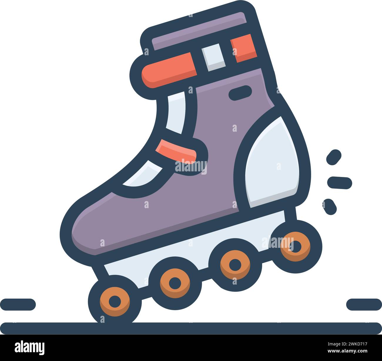 Icon for skating,inline Stock Vector Image & Art - Alamy