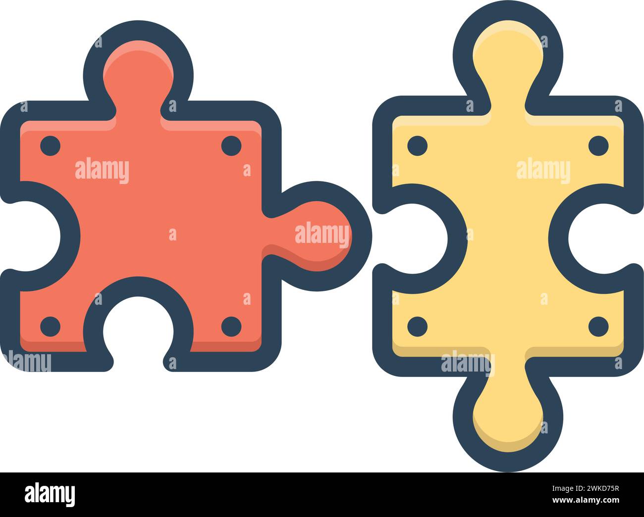 Puzzles Stock Vector Images - Alamy
