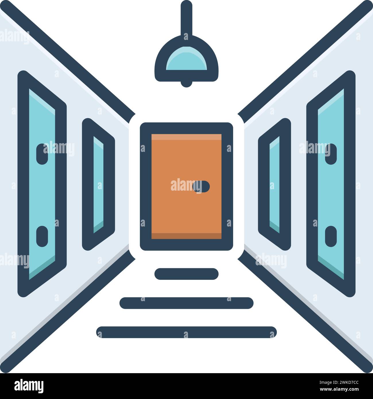 Aisle passage Stock Vector Images - Alamy