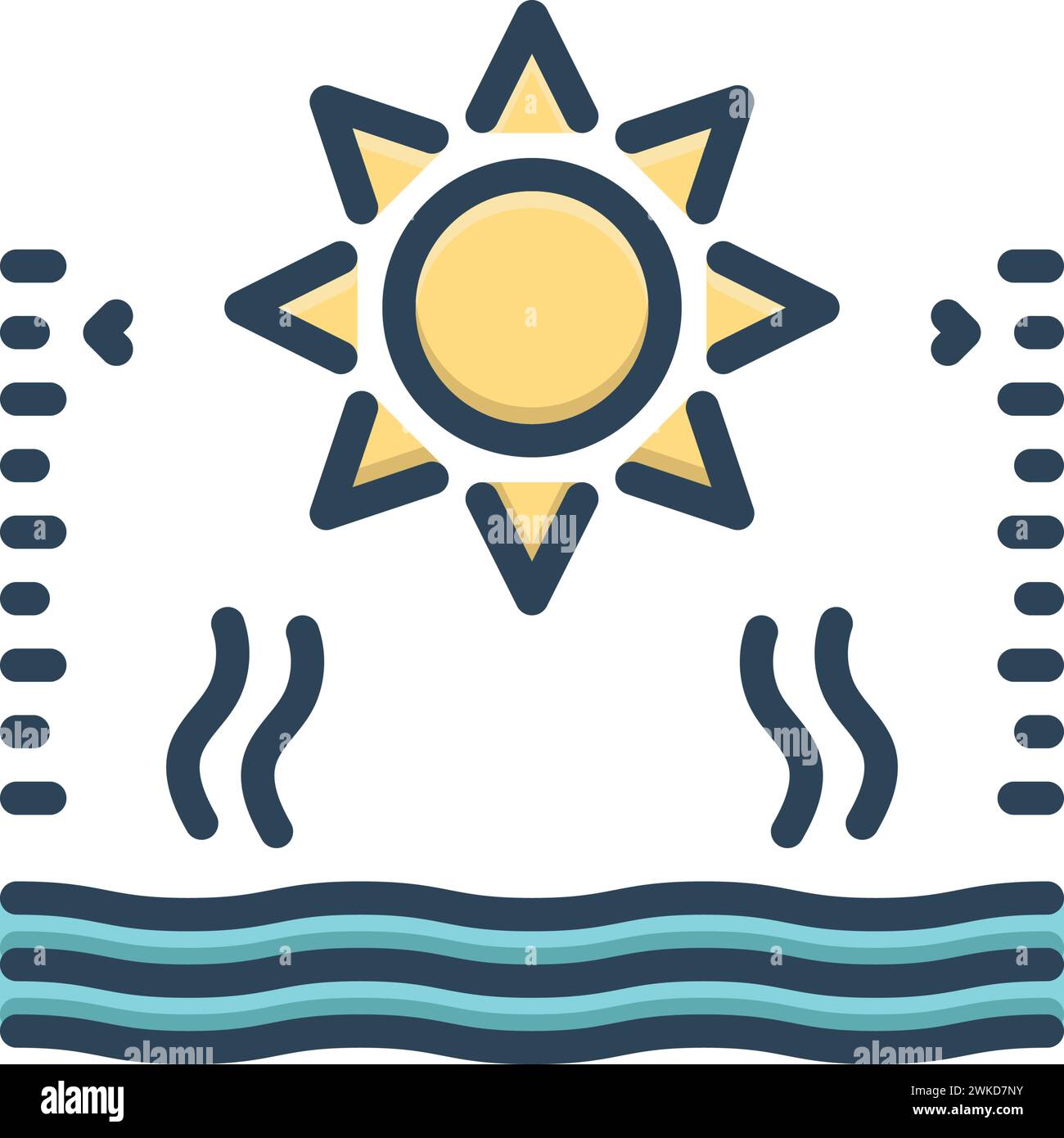 Water cycle Stock Vector Images - Alamy