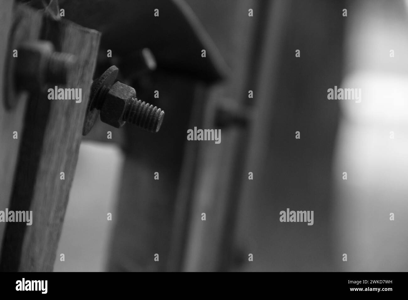 Steel frames Black and White Stock Photos & Images - Alamy