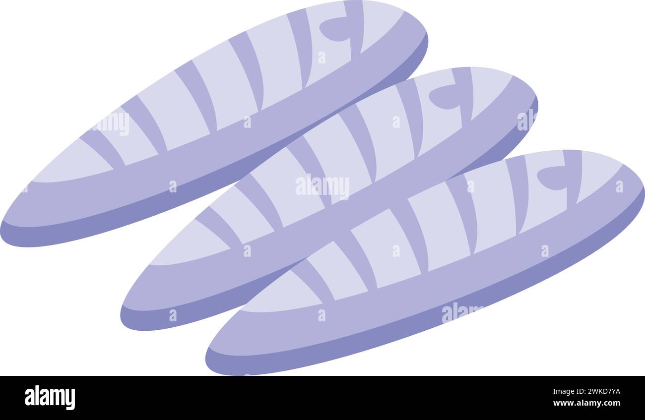 Grasshopper insect larva icon isometric vector. Mascot color. Leg ...