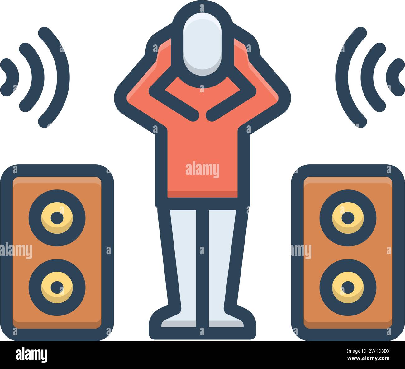 Icon for noise,sound Stock Vector Image & Art - Alamy