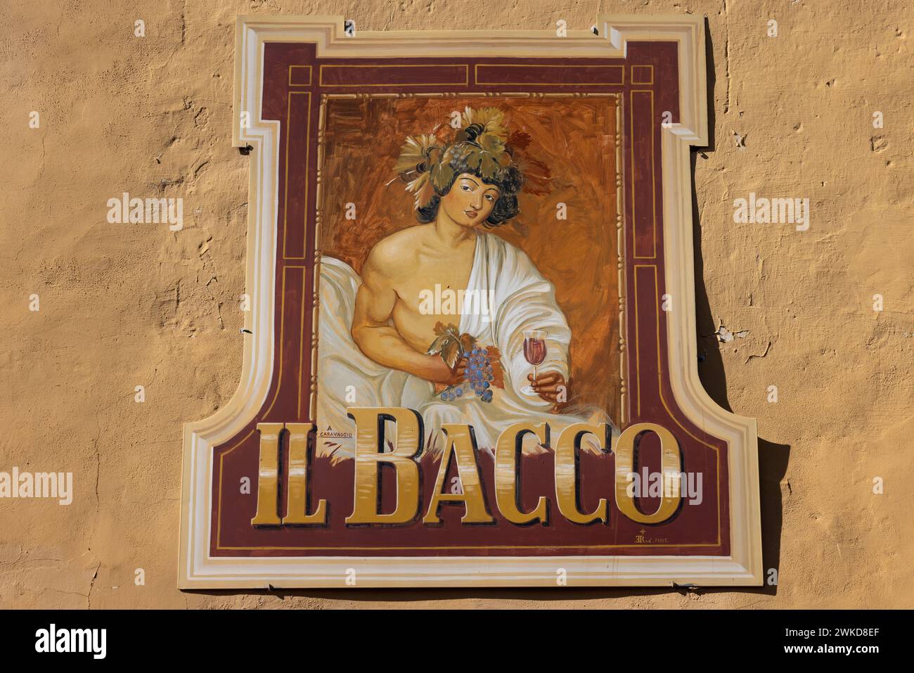 Barolo, Piedmont, Italy - September 9, 2022: Bacchus - the ancient god ...