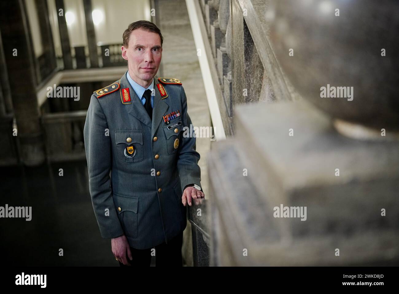 Berlin, Germany. 19th Feb, 2024. Christian Freuding, Major General of ...