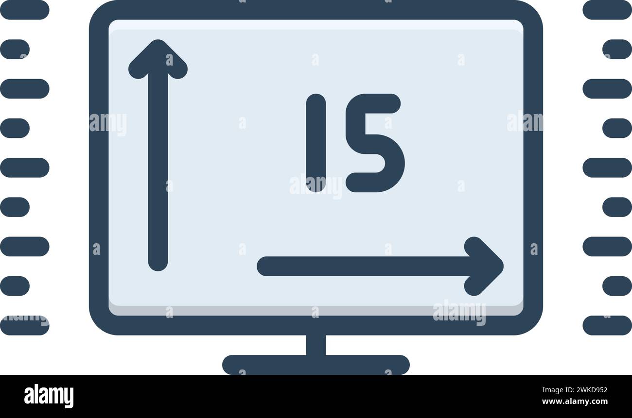 Inch measurement Stock Vector Images - Alamy