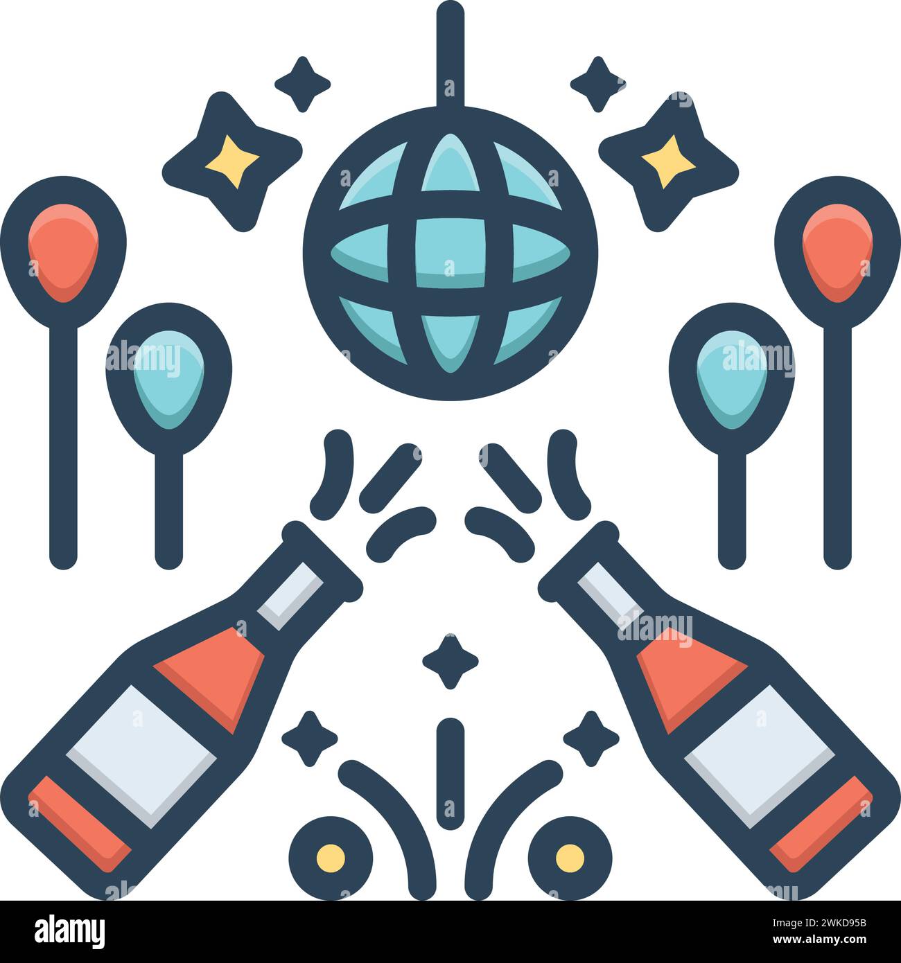 Icon for parties,celebration Stock Vector Image & Art - Alamy