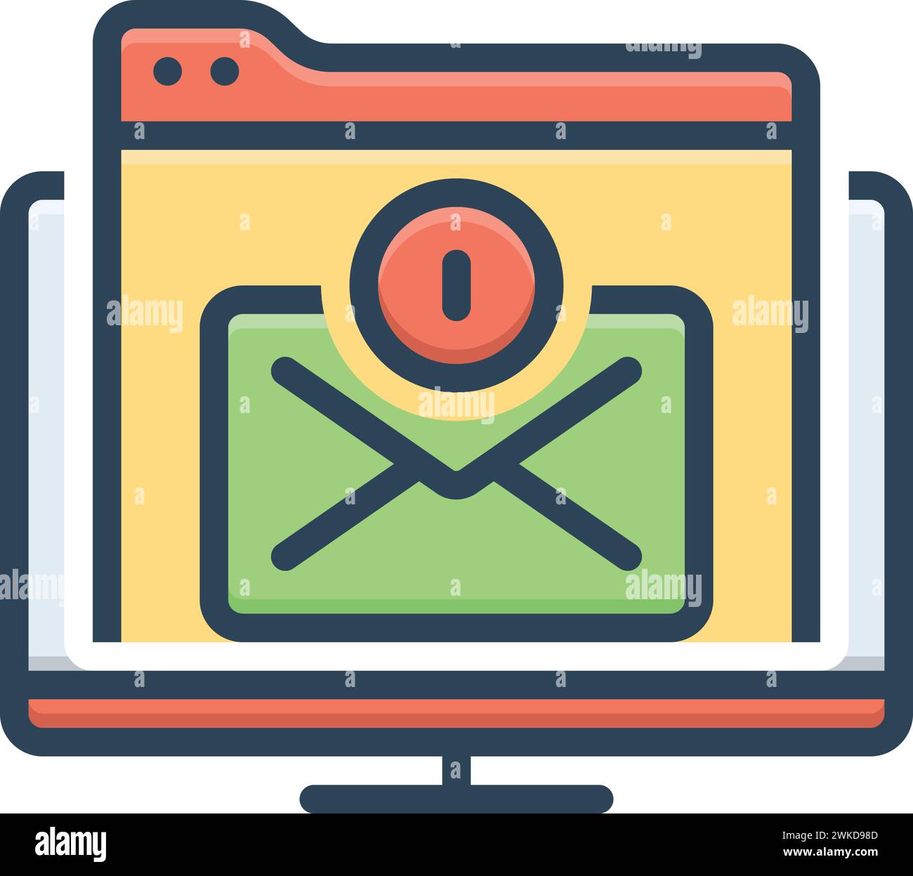 Icon for email,mail Stock Vector Image & Art - Alamy