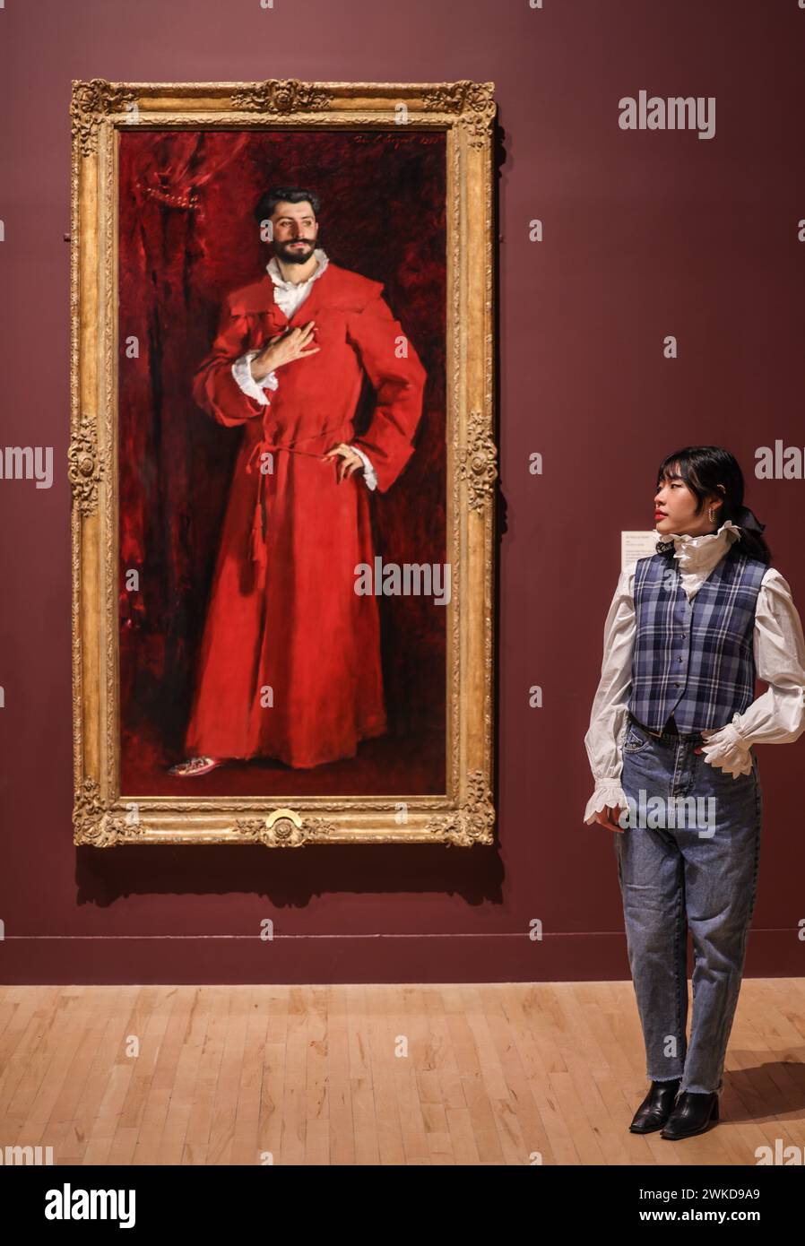 Tate Britain, London, UK. 20th Feb, 2024. Dr Pozzi at Home 1881 Oil On ...