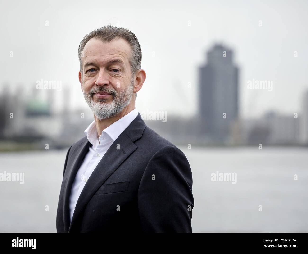 ROTTERDAM - Portrait of Boudewijn Siemons, CEO of the Port of Rotterdam ...