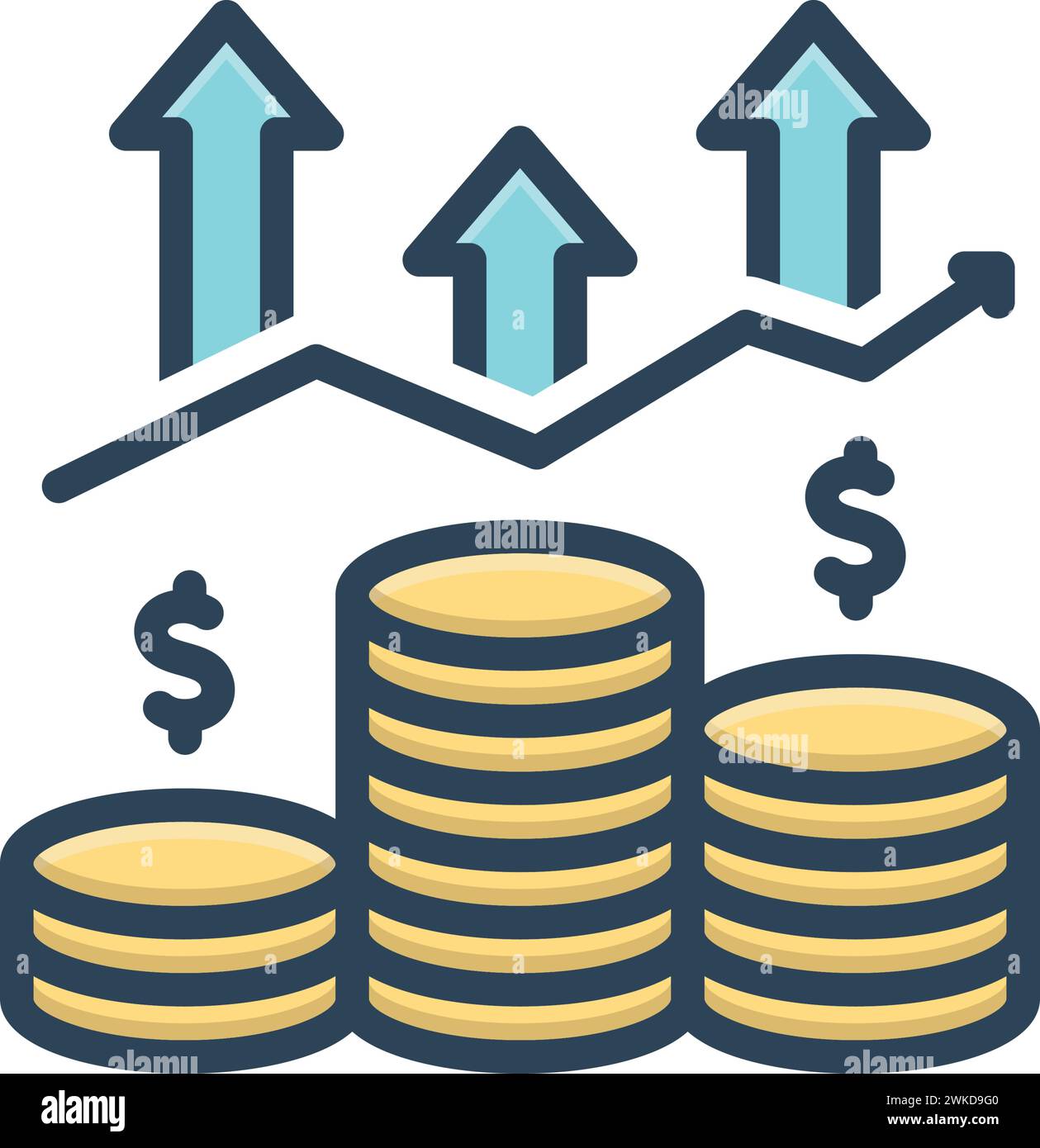 Income funds Stock Vector Images - Alamy