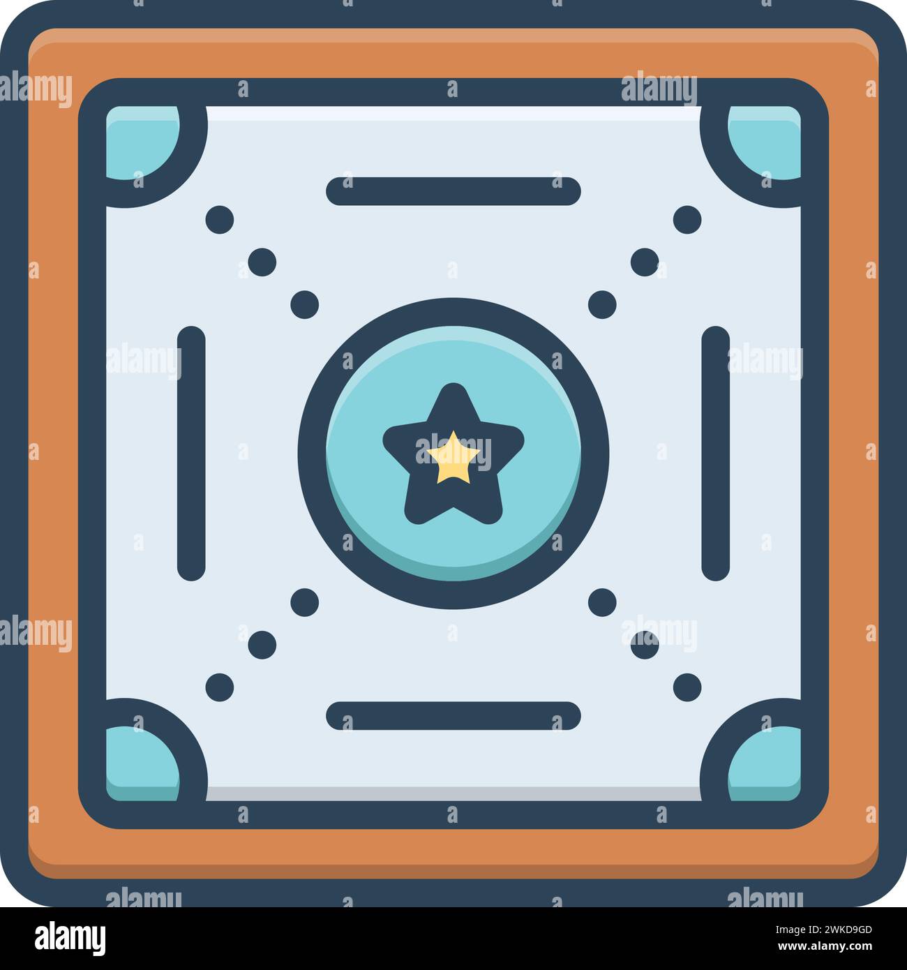 Carrom game Stock Vector Images - Alamy