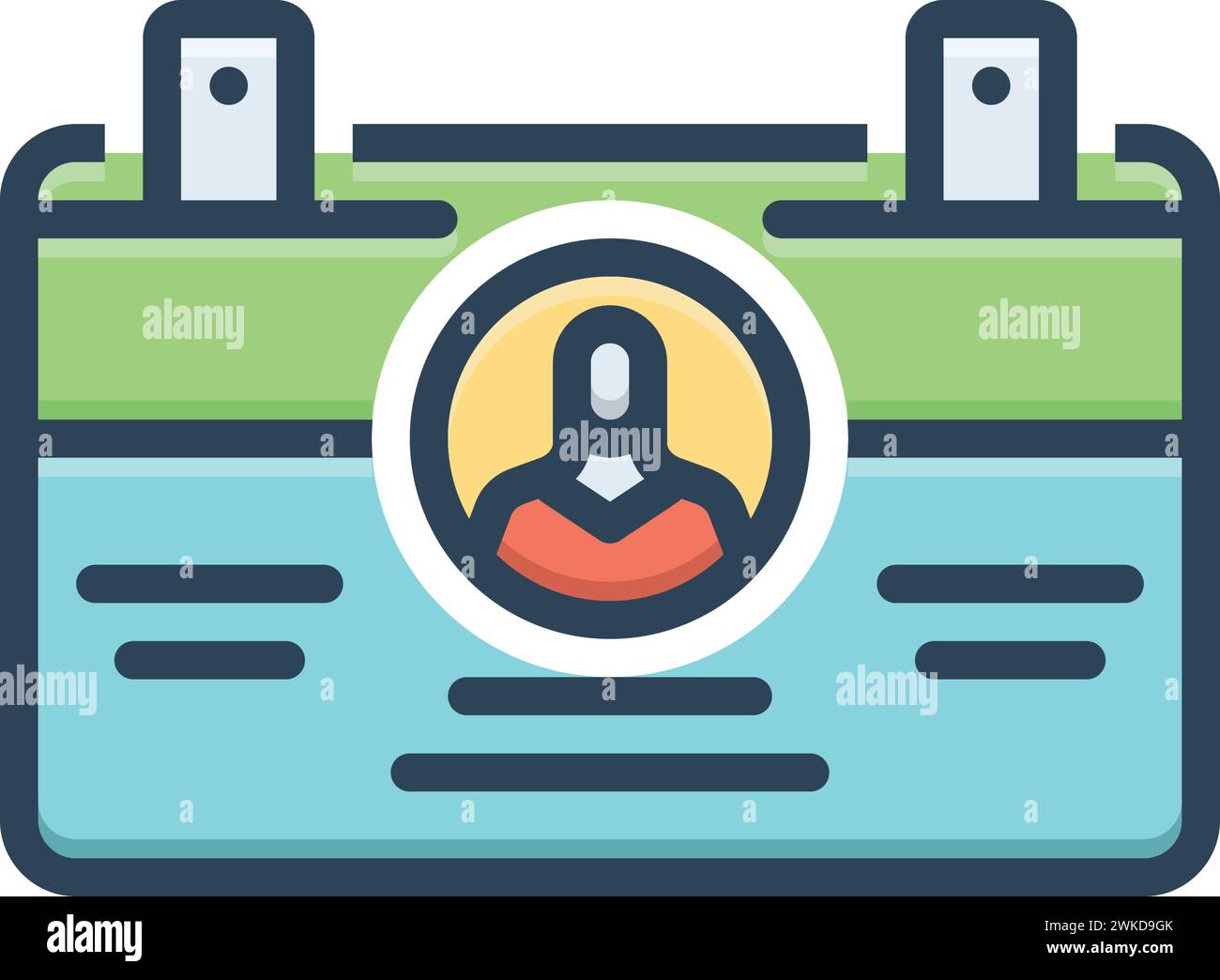 Icon for name,identification Stock Vector Image & Art - Alamy