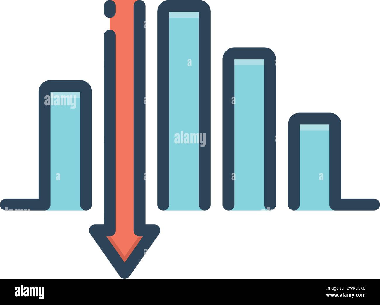 Icon for down,below Stock Vector Image & Art - Alamy