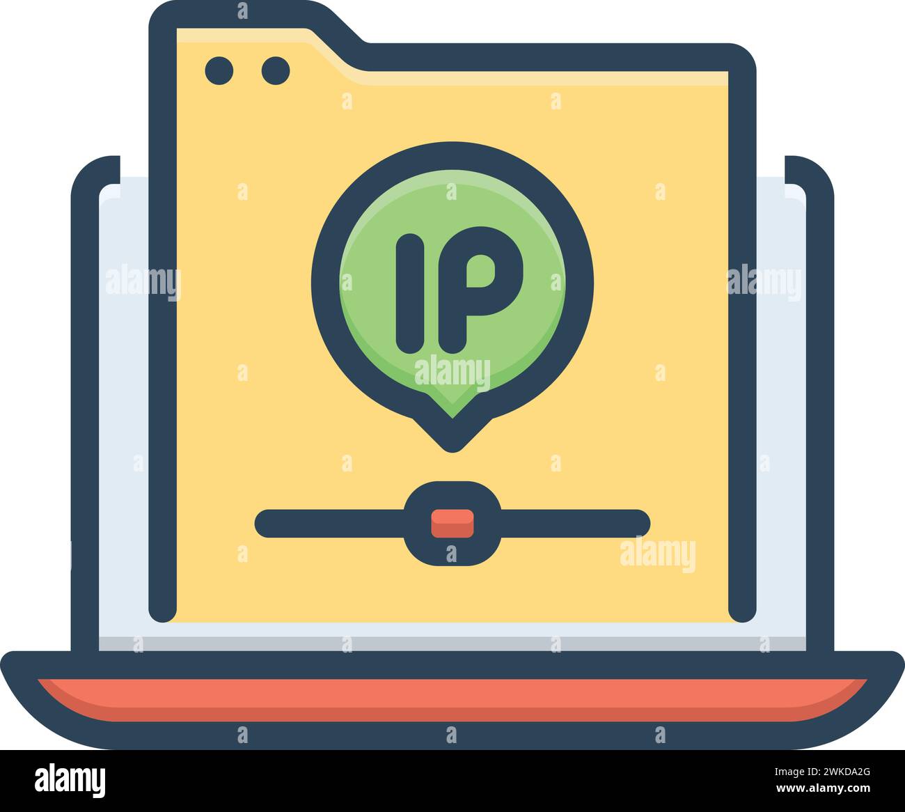 Ip address icon vector vectors hi-res stock photography and images - Alamy