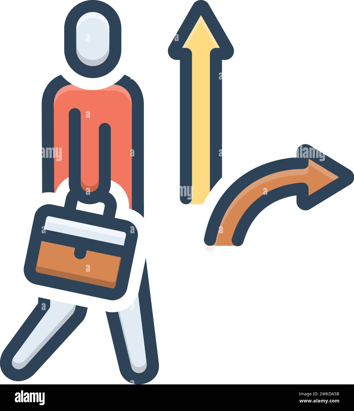 Employee guidance Stock Vector Images - Alamy