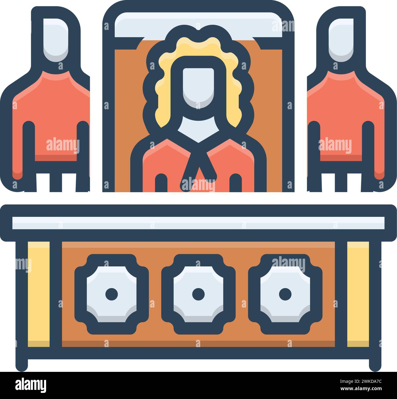 Icon for judge,justice Stock Vector Image & Art - Alamy