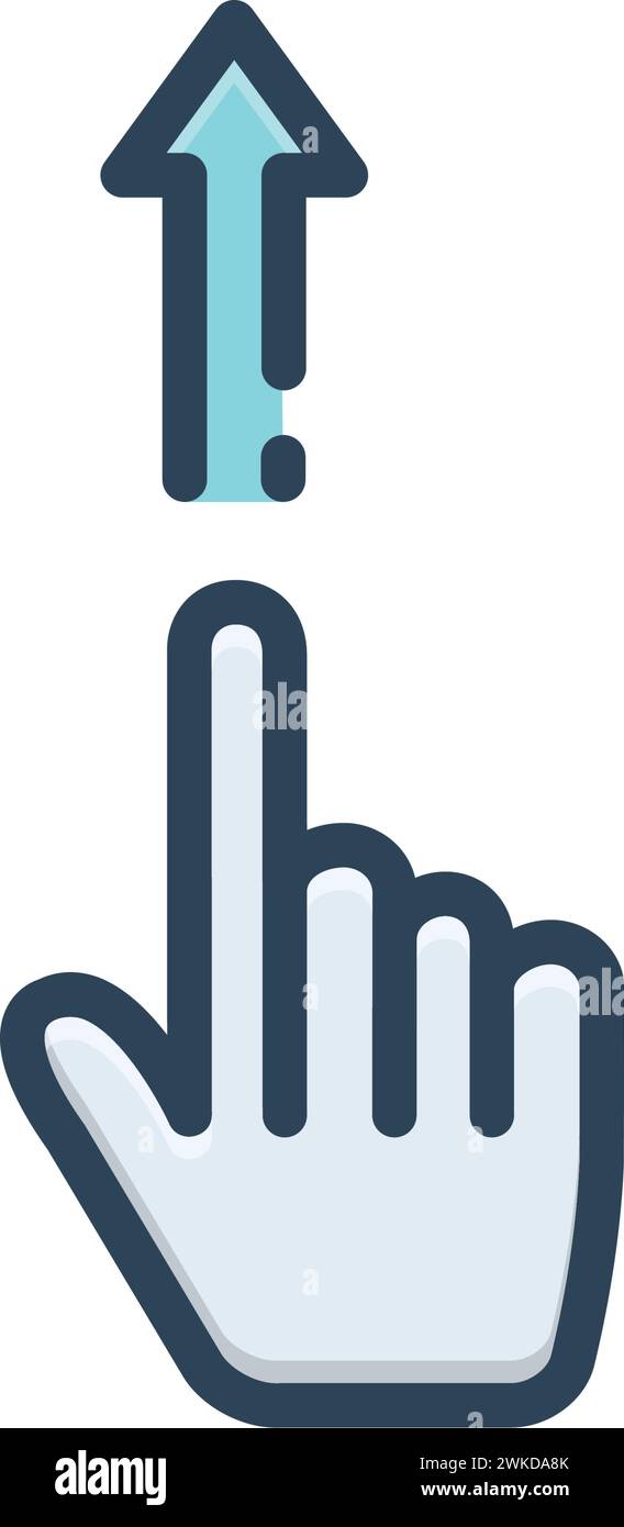 Icon for point up,up,above Stock Vector Image & Art - Alamy