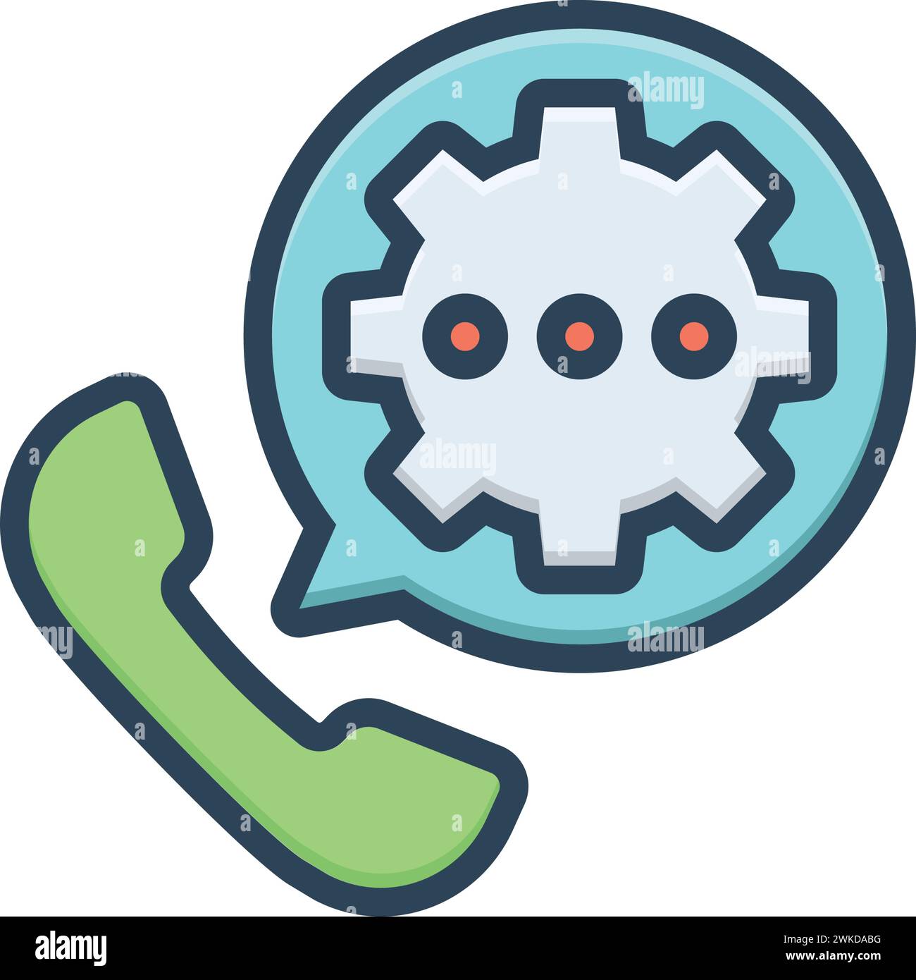 Icon for service,call Stock Vector Image & Art - Alamy