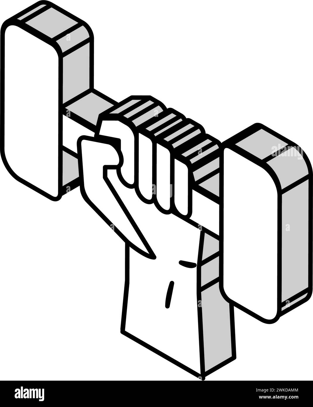 sport exercise isometric icon vector illustration Stock Vector Image ...