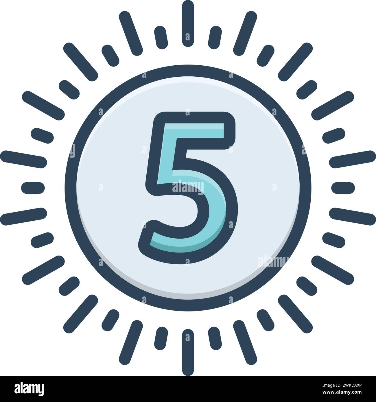 The fifth letter Cut Out Stock Images & Pictures - Alamy