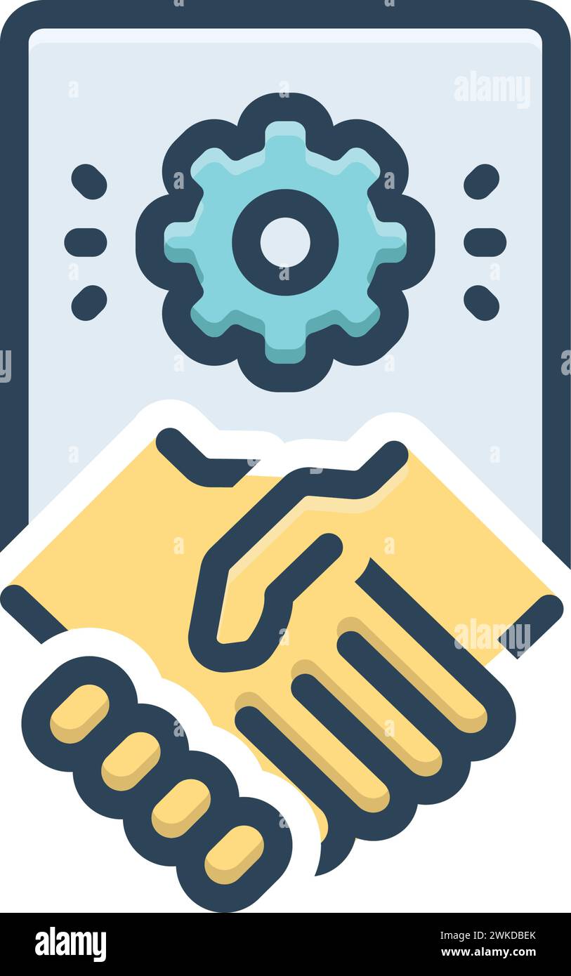 Icon for partners,agreement Stock Vector Image & Art - Alamy