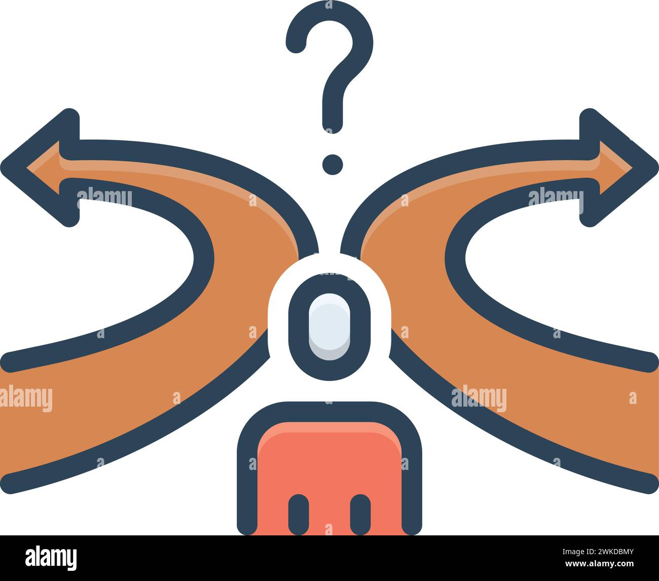 Icon for desicion,decide Stock Vector Image & Art - Alamy