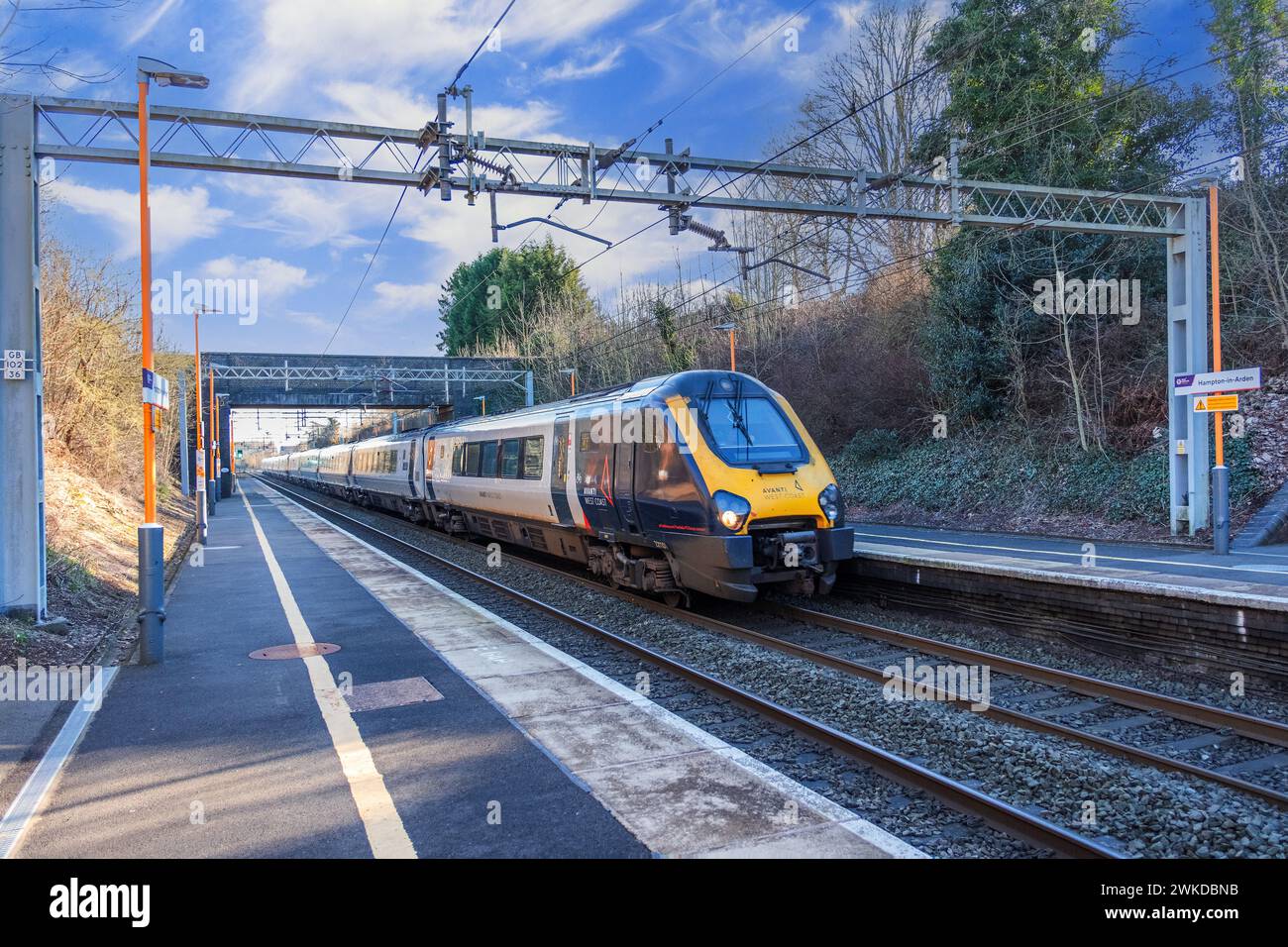 Hampton-in-Arden railway station serves the village of Hampton-in-Arden ...