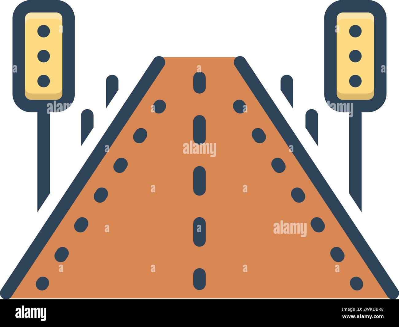 Path signal Stock Vector Images - Alamy