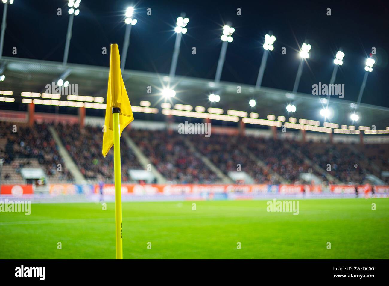 Football stadium pitch hi-res stock photography and images - Alamy