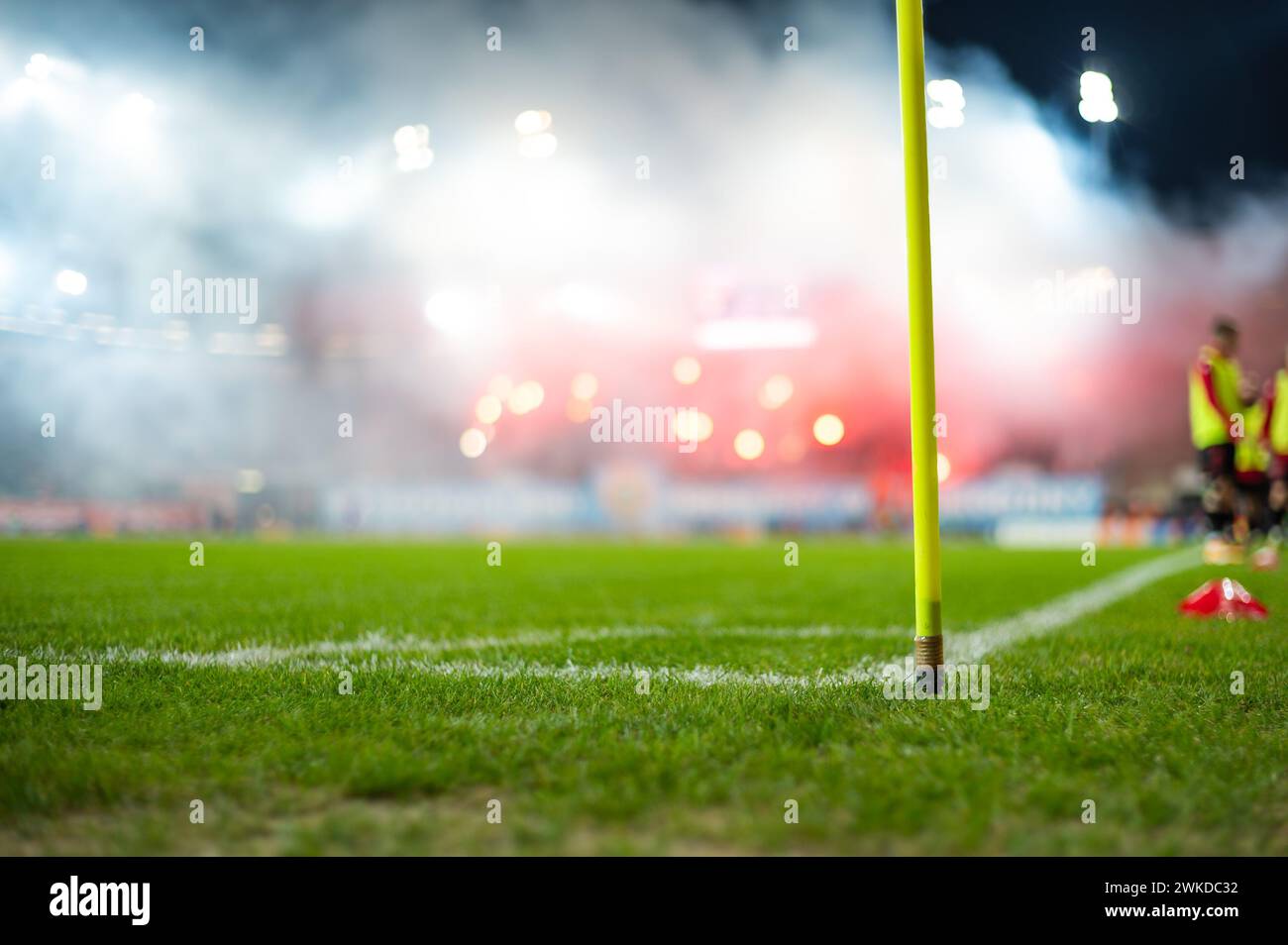 Football stadium pitch hi-res stock photography and images - Alamy