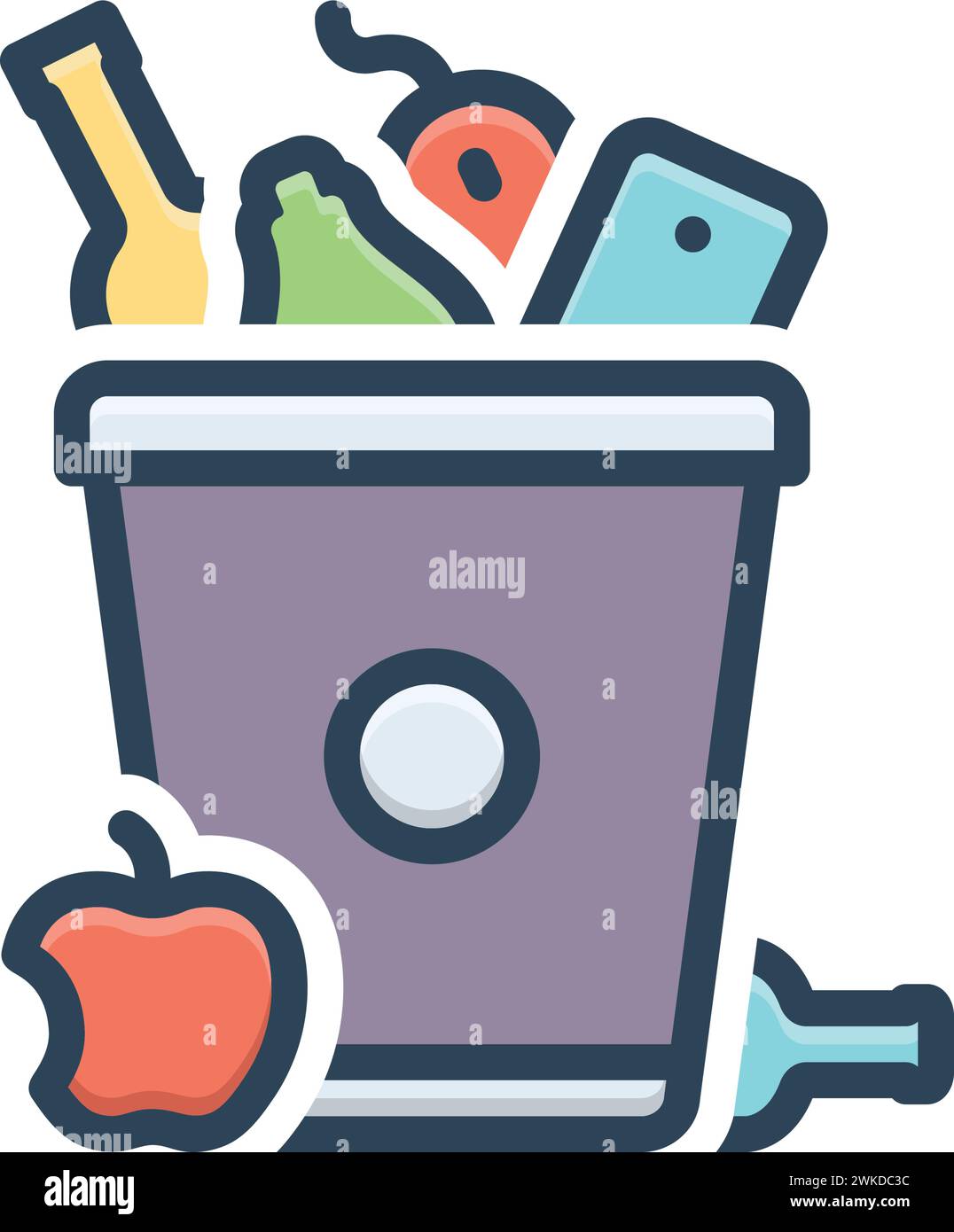Icon for waste,worthless Stock Vector Image & Art - Alamy