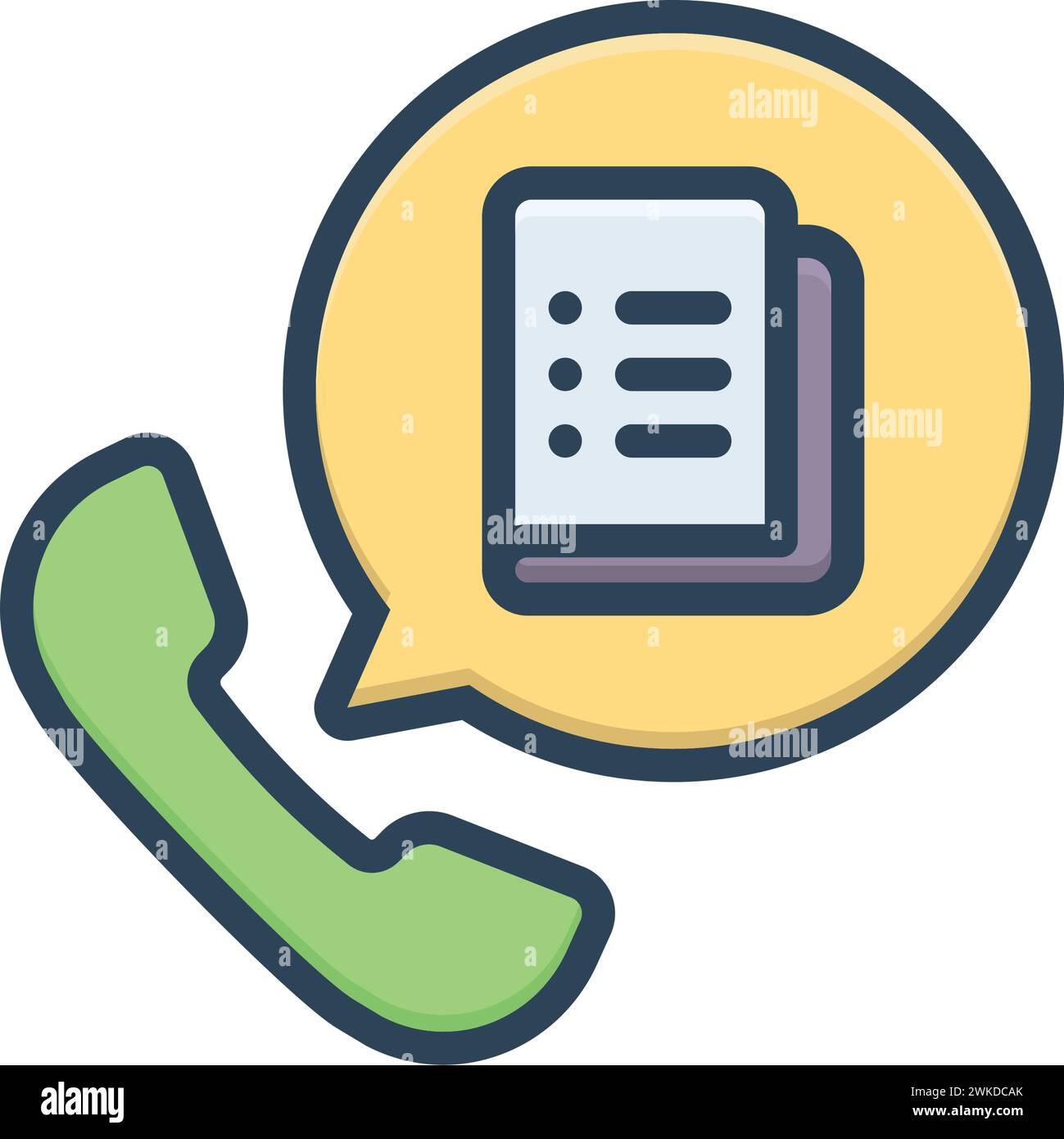Icon for call list,call Stock Vector Image & Art - Alamy