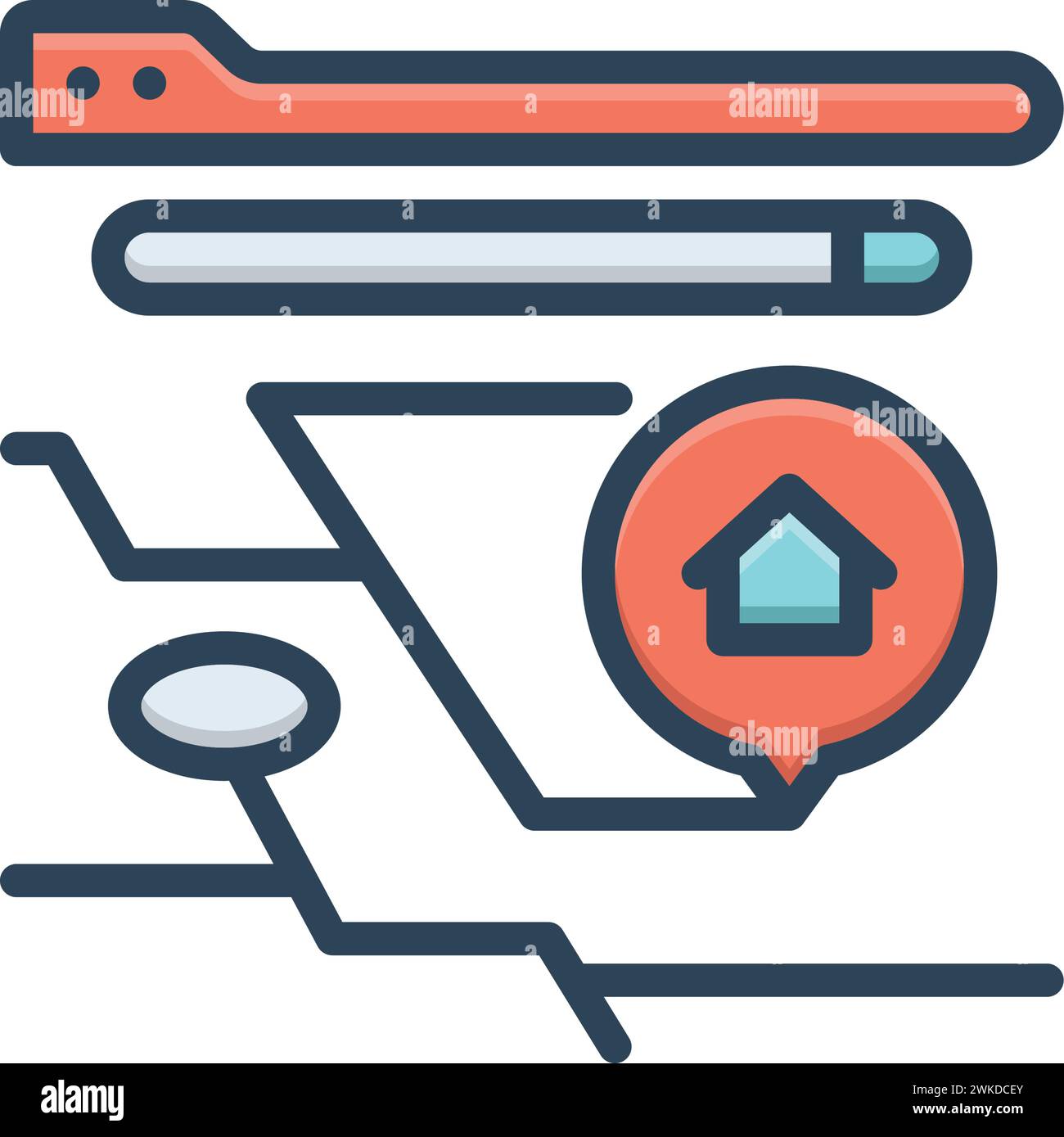 Icon for address,location Stock Vector Image & Art - Alamy