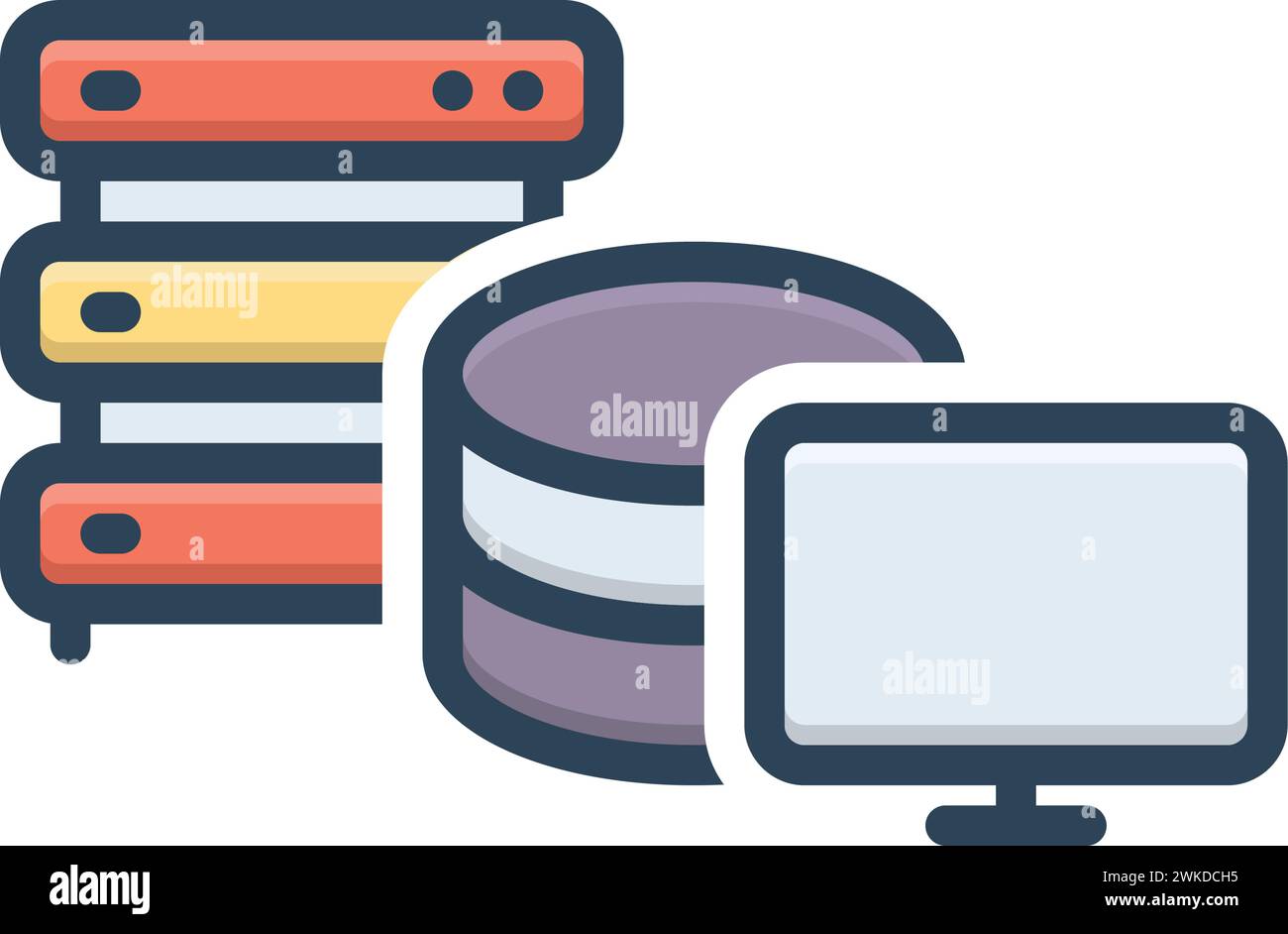 Icon for data base,data,base Stock Vector Image & Art - Alamy