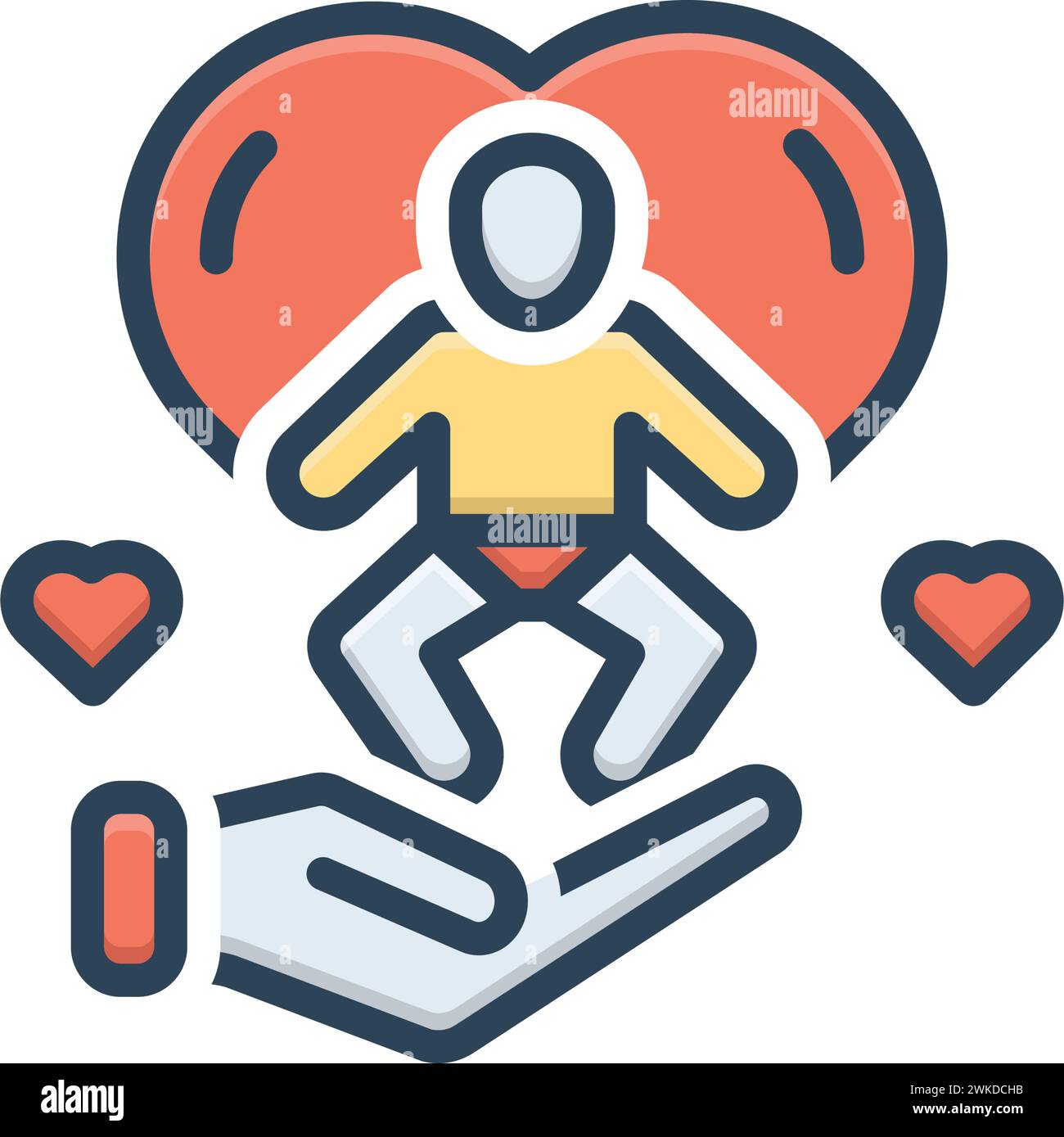 Caring for kid Cut Out Stock Images & Pictures - Alamy