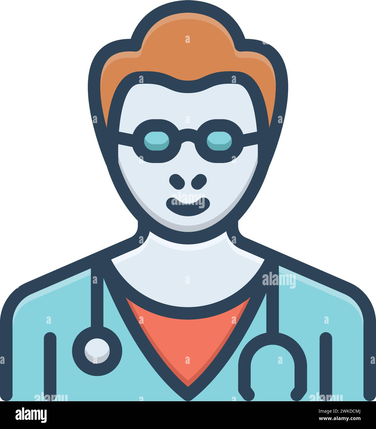 Icon for doctor,stethoscope Stock Vector Image & Art - Alamy