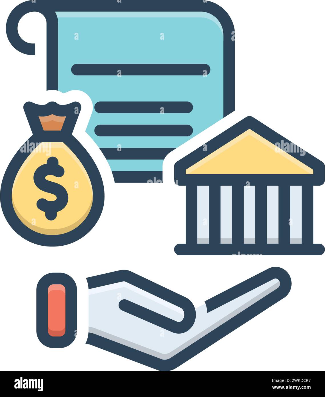 Loan invoice Cut Out Stock Images & Pictures - Alamy