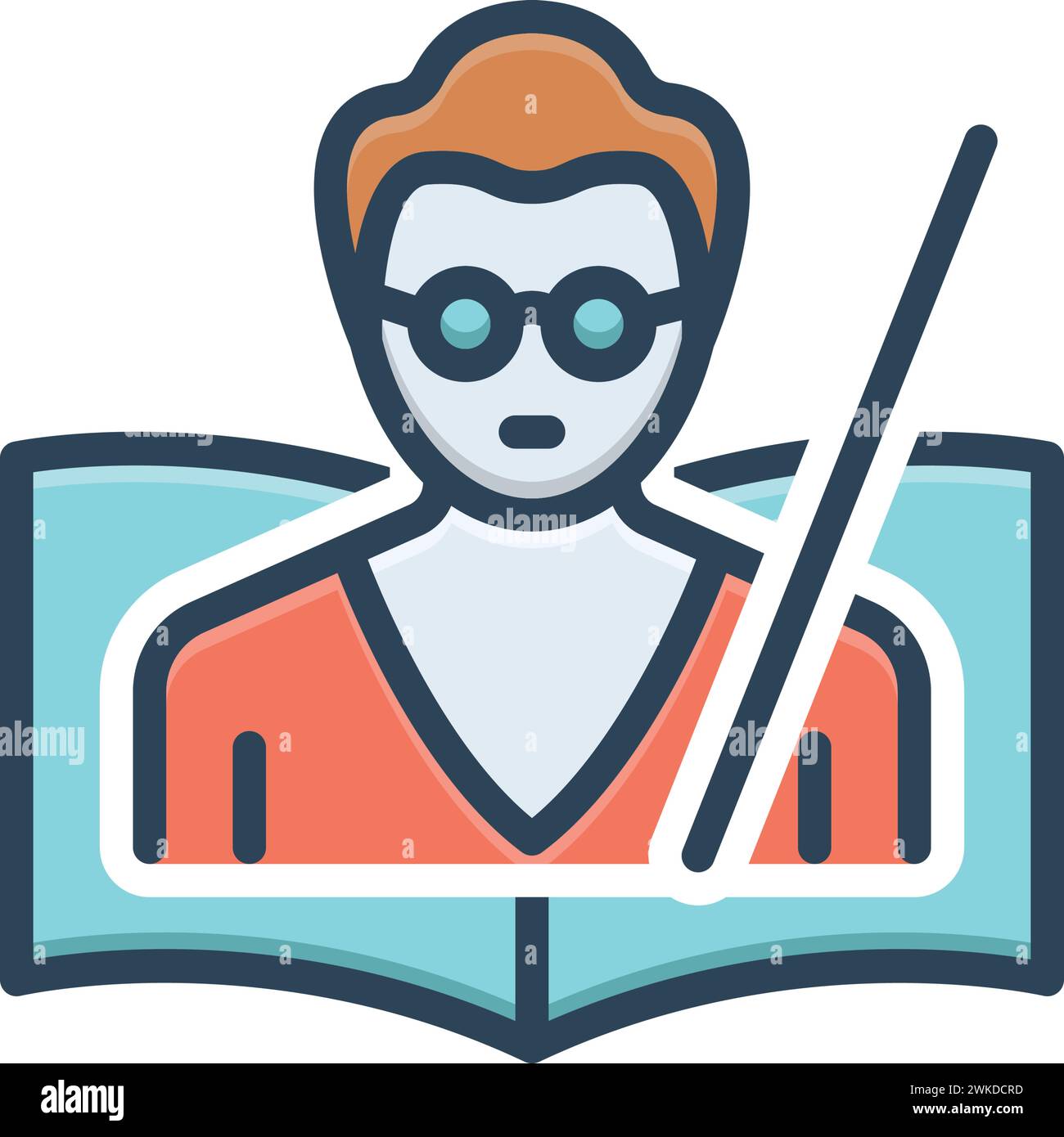 Schoolmaster vector vectors hi-res stock photography and images - Alamy