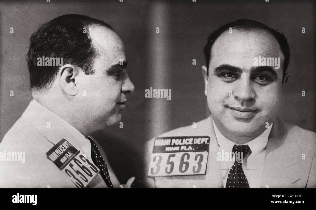 Al capone mugshot hi-res stock photography and images - Alamy