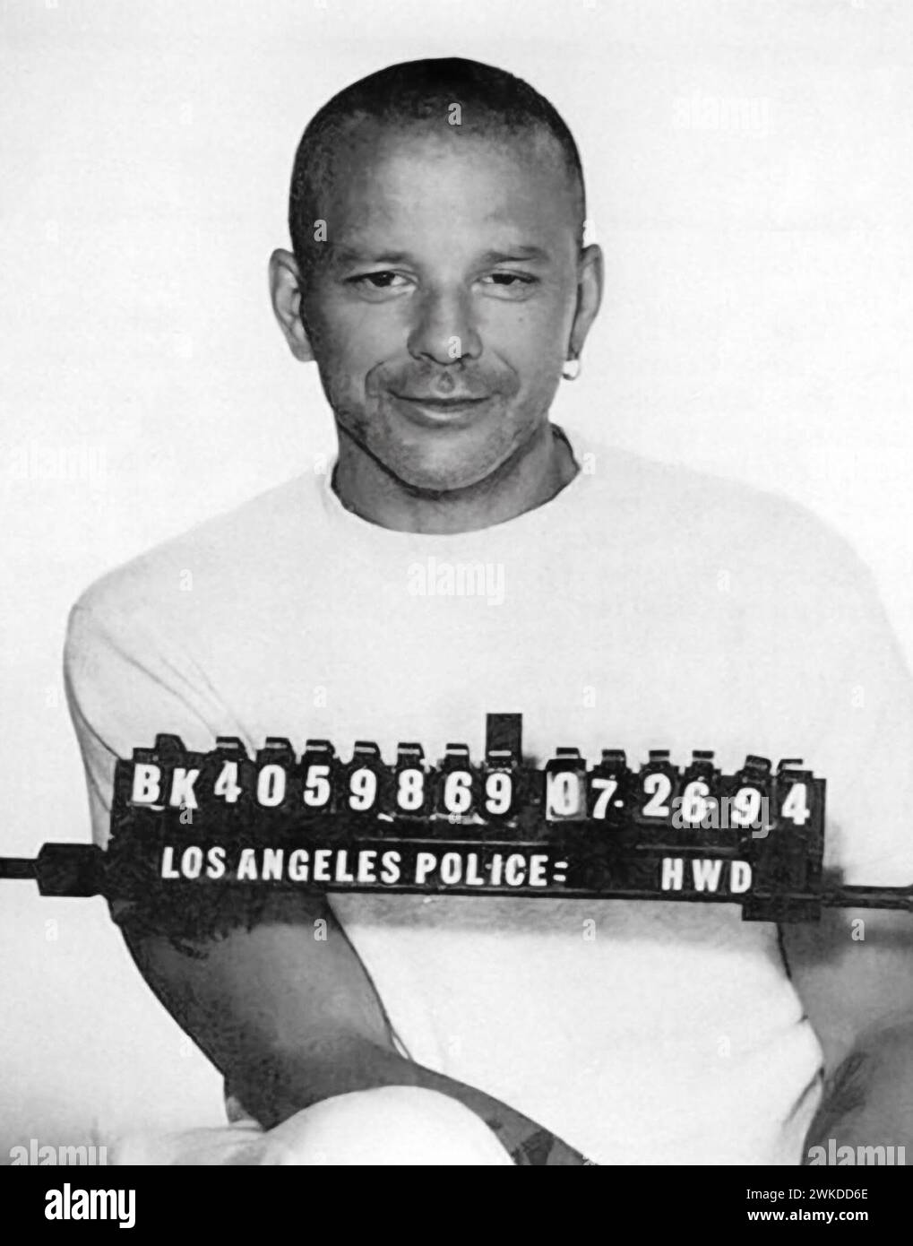 Mickey Rourke mug shot 1994. Rourke was arrested in 1994 in Los Angeles ...