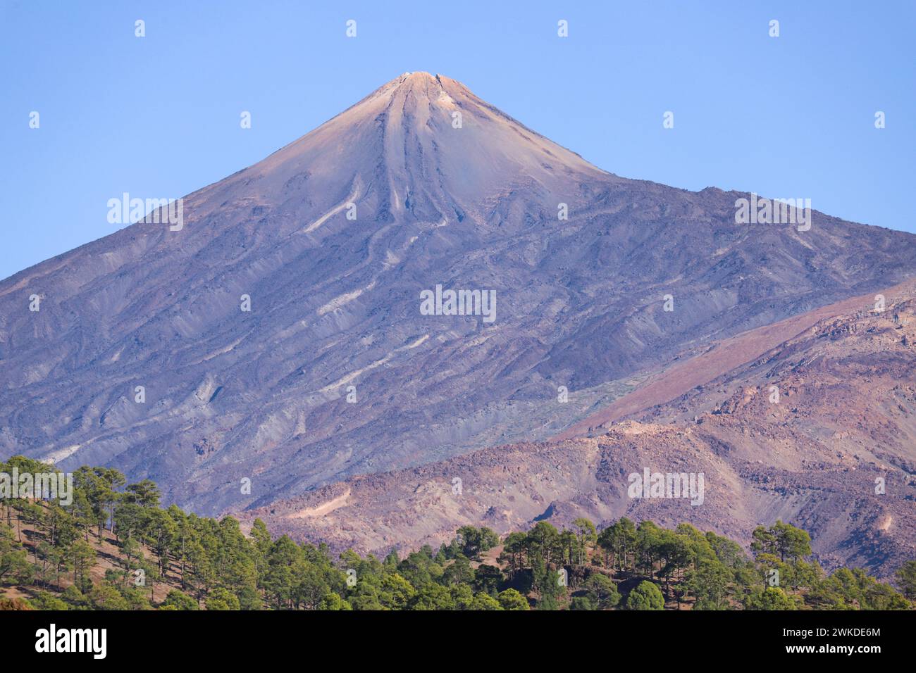 Pico del Teide volcano scenery on Tenerife Stock Photo - Alamy